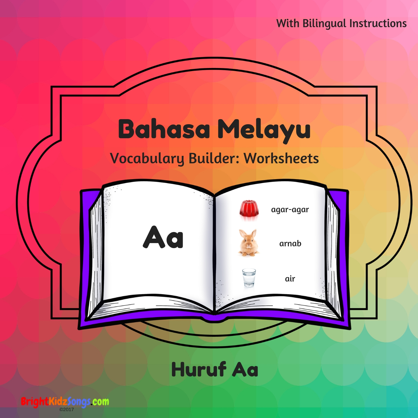 Bahasa Melayu Vocabulary Builder (Letter A) – Bilingual Worksheet ...